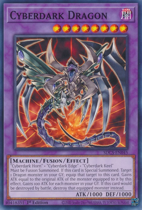 Cyberdark Dragon - Structure Deck: Cyber Strike - YuGiOh