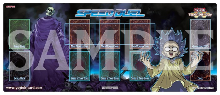 Yu-Gi-Oh! 2019 Speed Duel Game Mat - Bonz & King of the Skull Servants ...