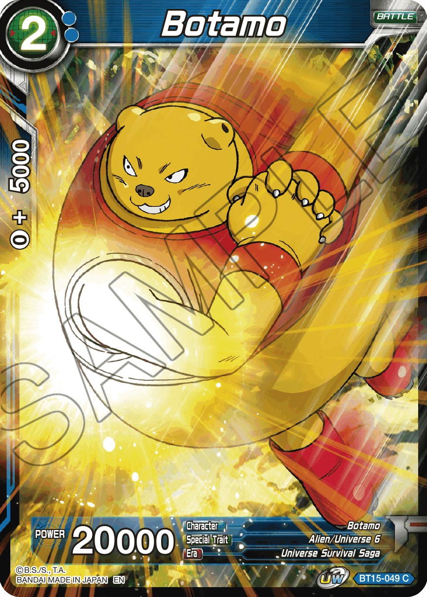 Botamo - Saiyan Showdown - Dragon Ball Super CCG