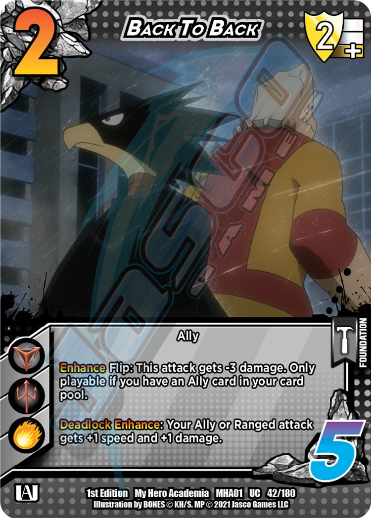 Back to Back - UniVersus: My Hero Academia - UniVersus