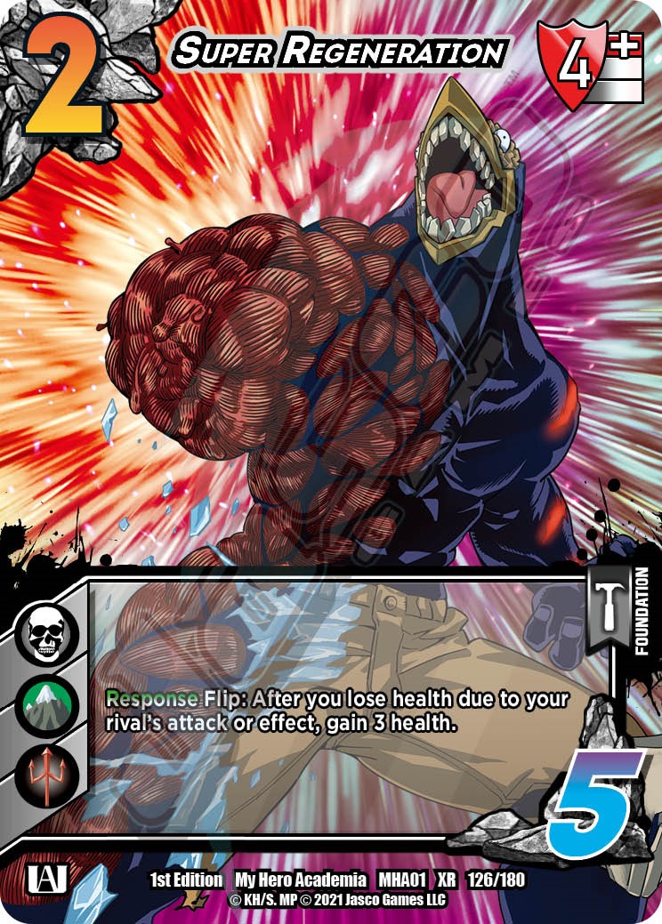 Super Regeneration (XR) - UniVersus: My Hero Academia - UniVersus