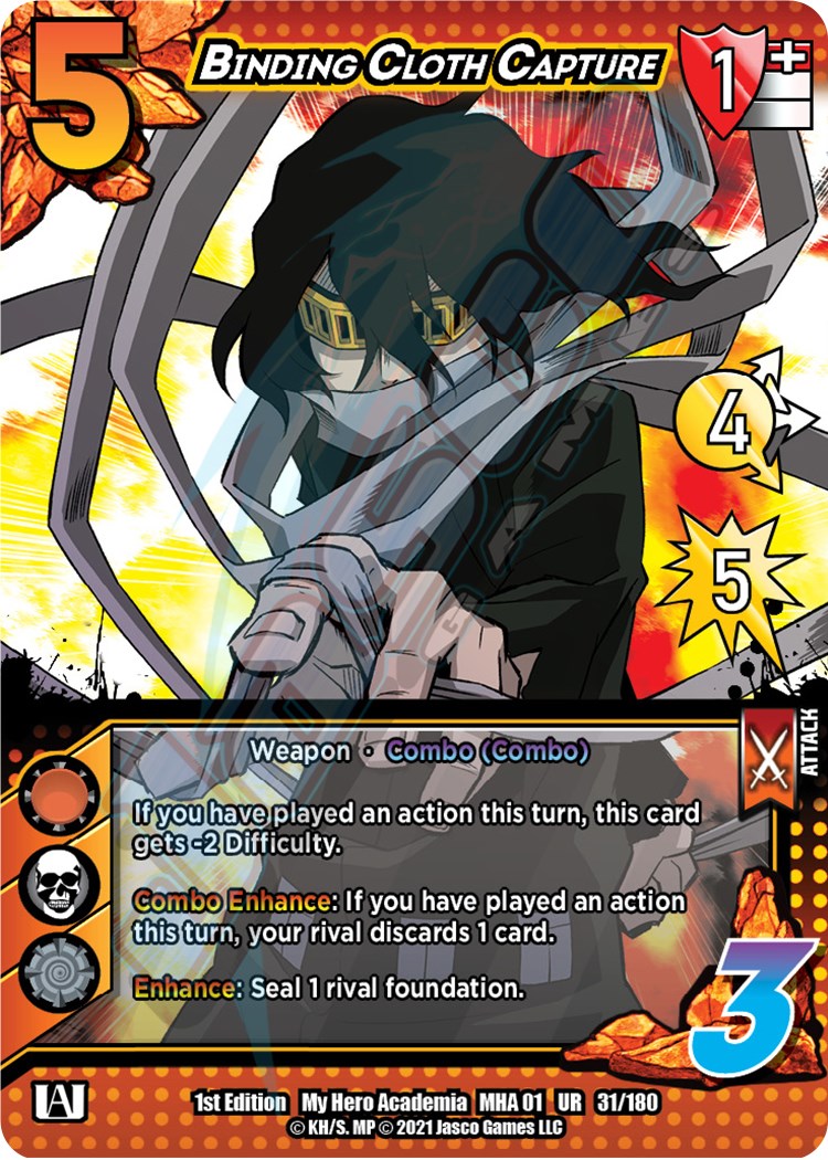 Binding Cloth Capture - UniVersus: My Hero Academia - UniVersus