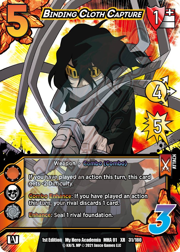 Binding Cloth Capture (XR) - UniVersus: My Hero Academia - UniVersus