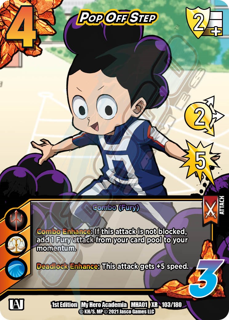 Pop Off Step (XR) - UniVersus: My Hero Academia - UniVersus