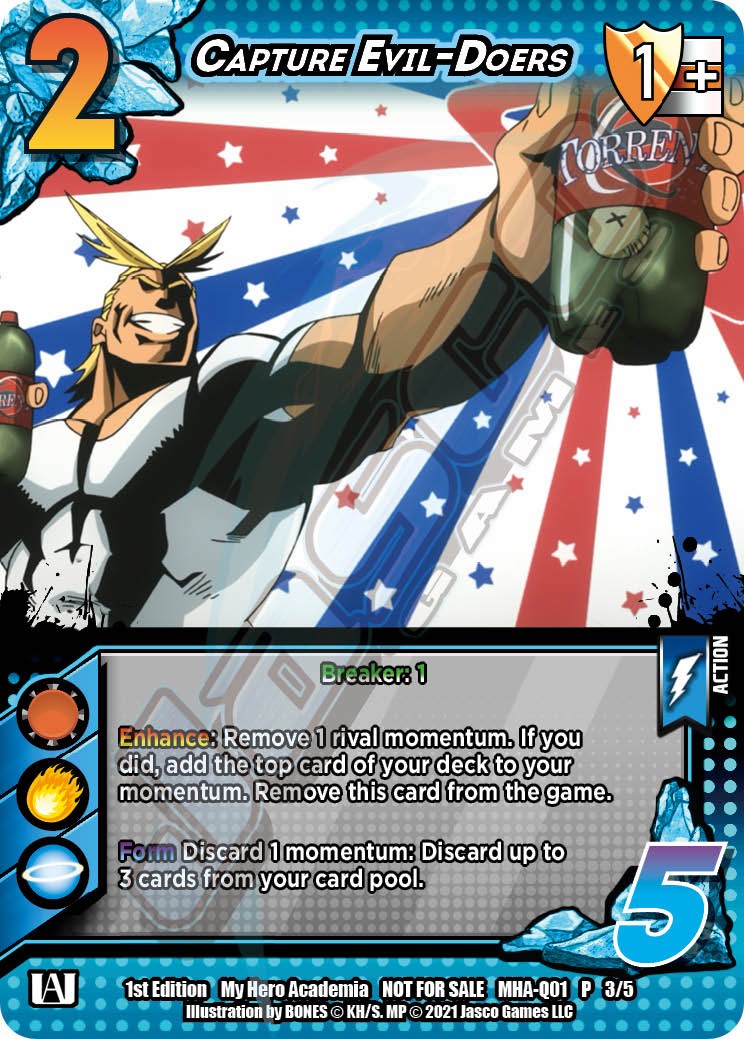 Capture Evil-Doers (Quirk Pack 1) - UniVersus: My Hero Academia Promo ...