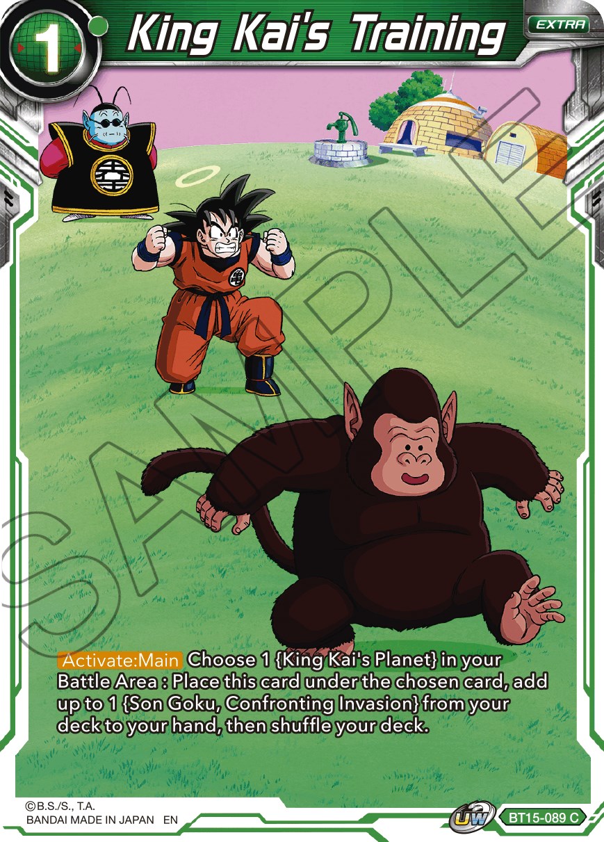 King Kai's Training - Saiyan Showdown - Dragon Ball Super: Masters