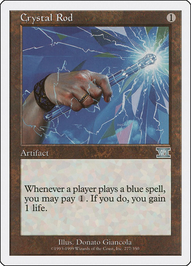 Crystal Rod - Classic Sixth Edition - Magic: The Gathering