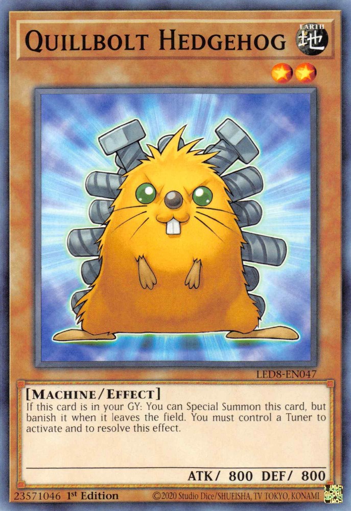 Quillbolt Hedgehog - Legendary Duelists: Synchro Storm - YuGiOh