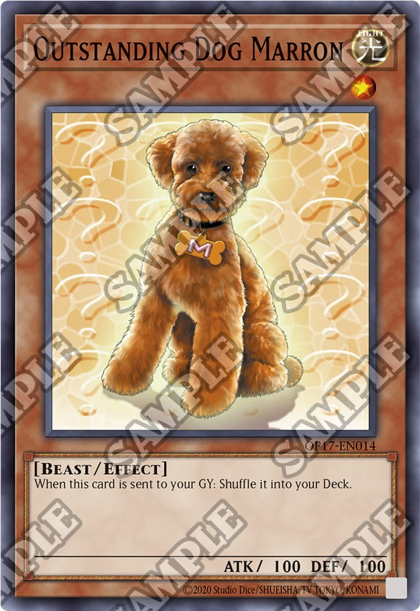 Outstanding Dog Marron - OTS Tournament Pack 17 - YuGiOh