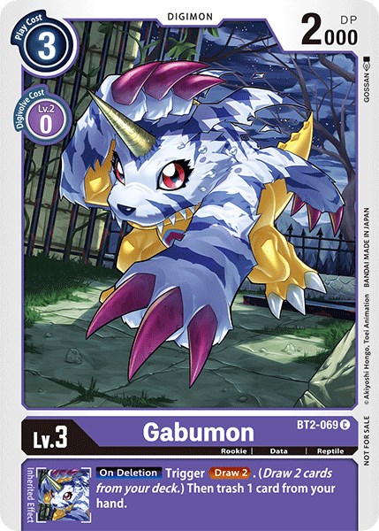 Gabumon - BT2-069 (Official Tournament Pack Vol.3) - Release Special Booster - Digimon Card Game