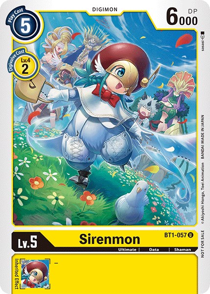 Sirenmon (Winner Pack Double Diamond) - Release Special Booster ...