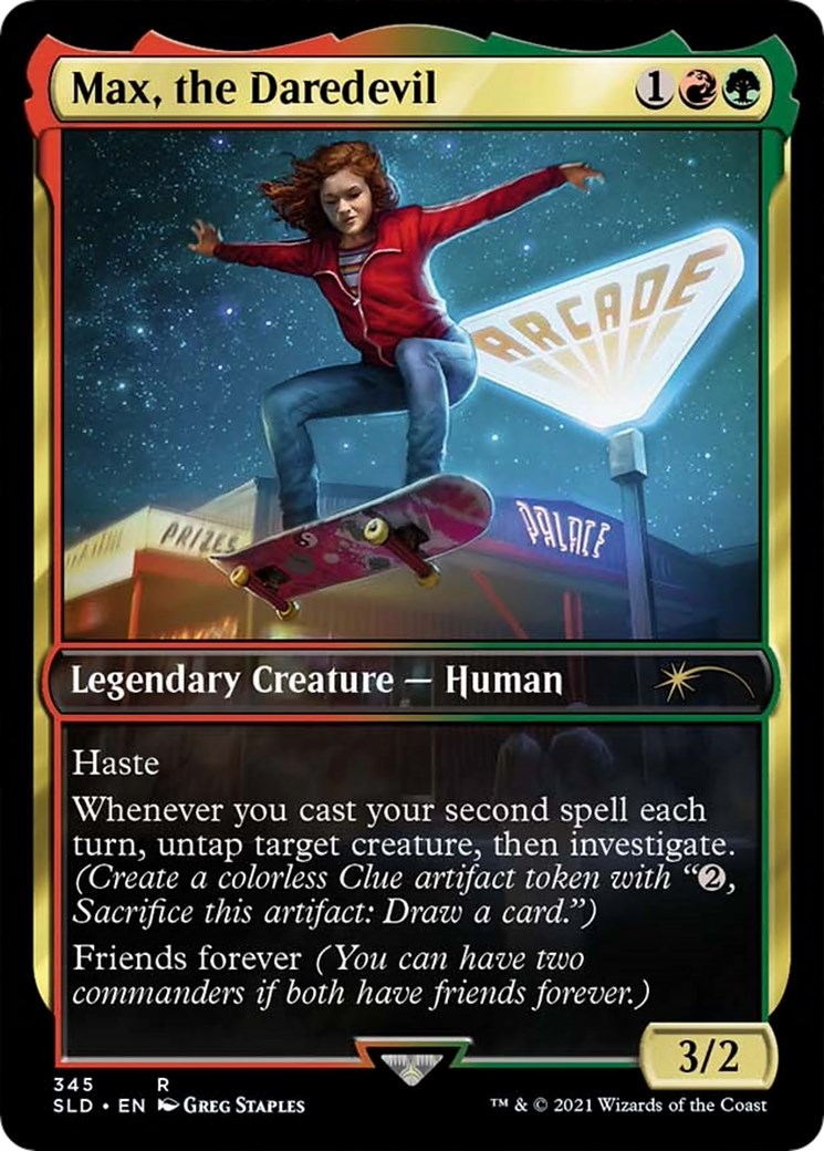 Max, the Daredevil - Secret Lair Drop Series - Magic: The Gathering