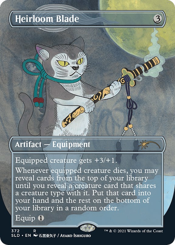 Heirloom Blade - Secret Lair Drop Series - Magic: The Gathering