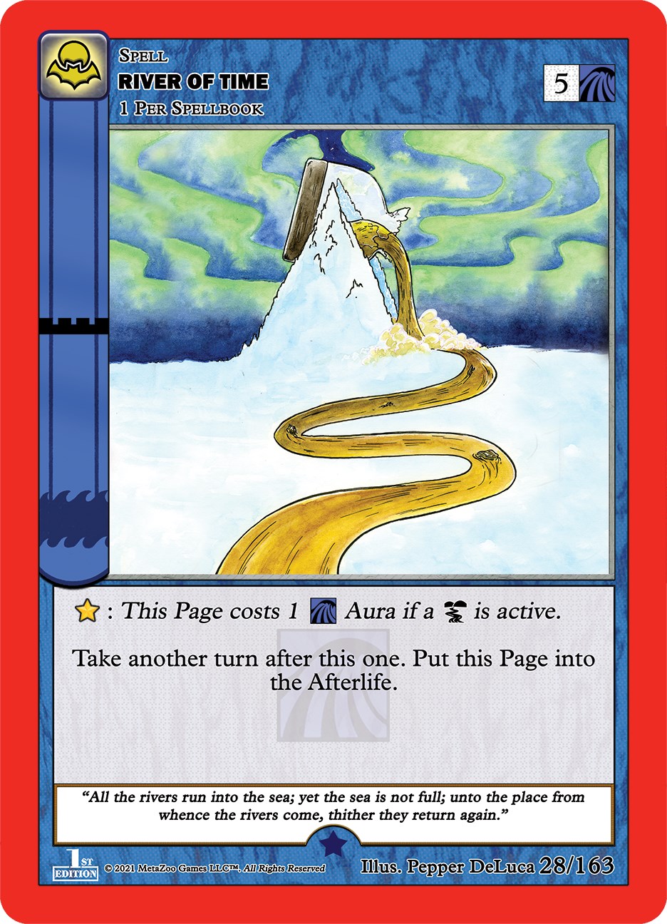 River Of Time - Nightfall: First Edition - MetaZoo