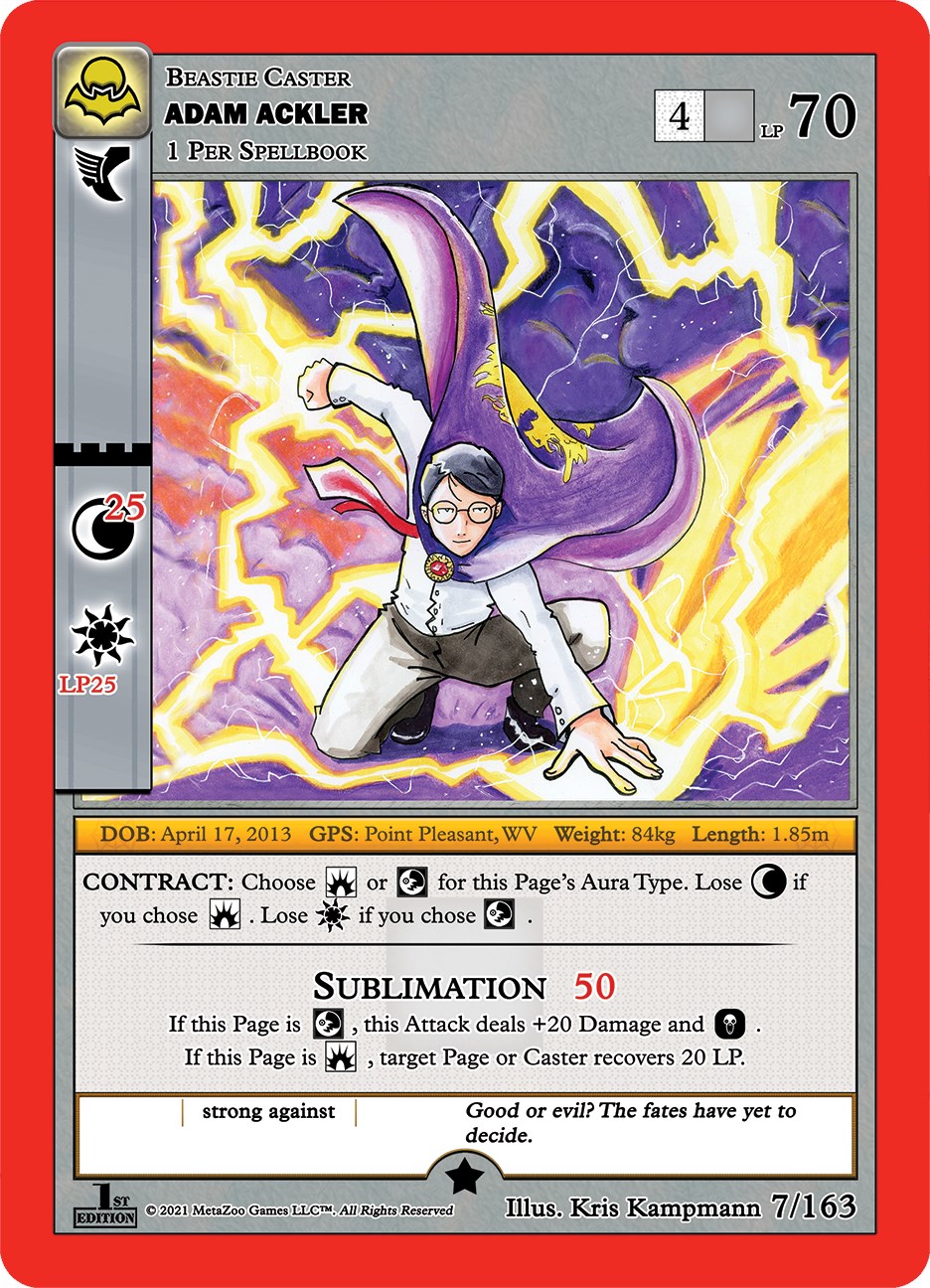 Adam Ackler - Nightfall: First Edition - MetaZoo