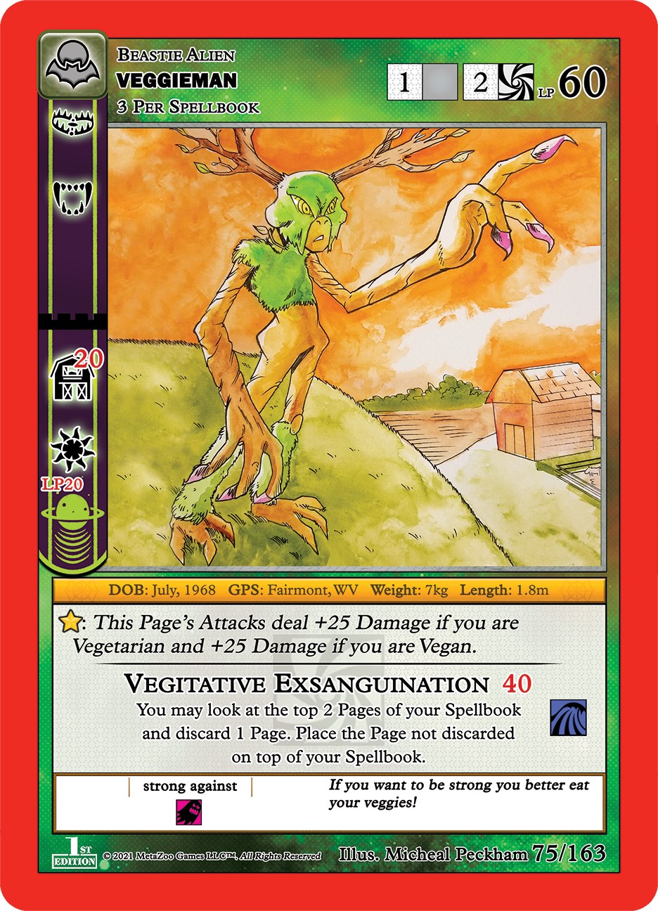 Veggieman - Nightfall: First Edition - MetaZoo