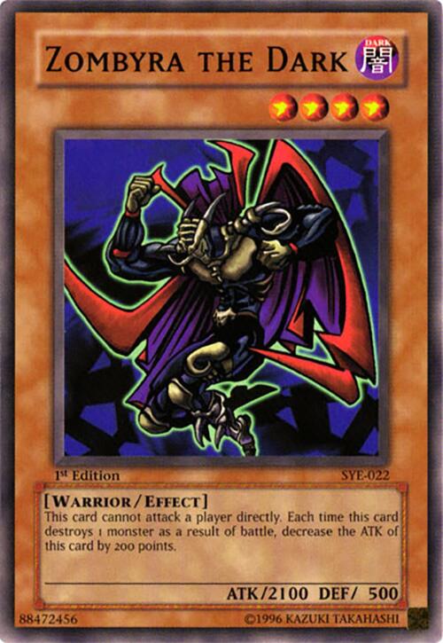 Zombyra the Dark - Starter Deck: Yugi Evolution - YuGiOh
