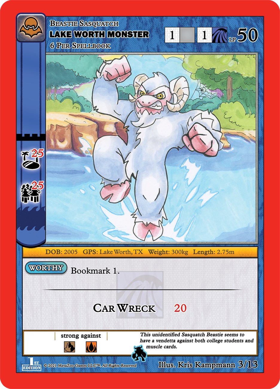 Lake Worth Monster - Nightfall: First Edition Release Event Deck - MetaZoo