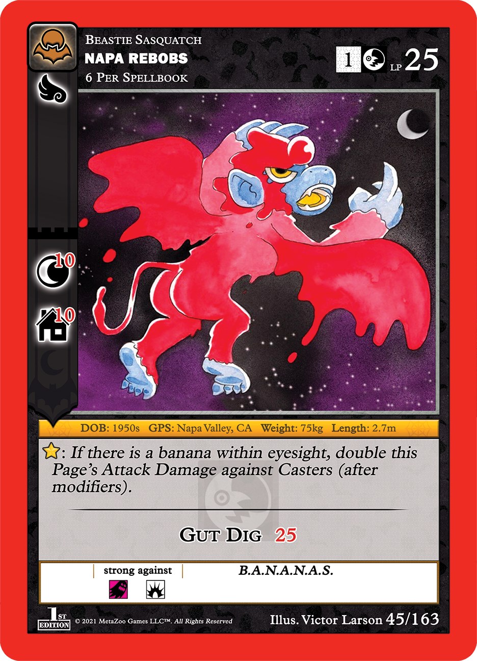 Napa Rebobs - Nightfall: First Edition - MetaZoo