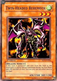 Twin-Headed Behemoth - Structure Deck: Dragon's Roar - YuGiOh
