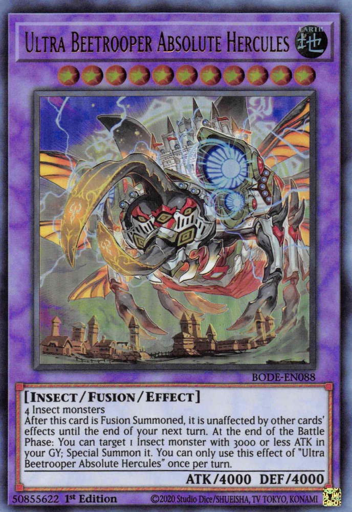 Ultra Beetrooper Absolute Hercules - Burst of Destiny - YuGiOh