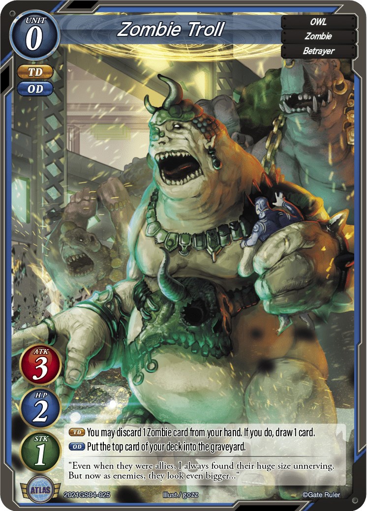Zombie Troll - Starter Deck: New York Zombiepocalypse - Gate Ruler