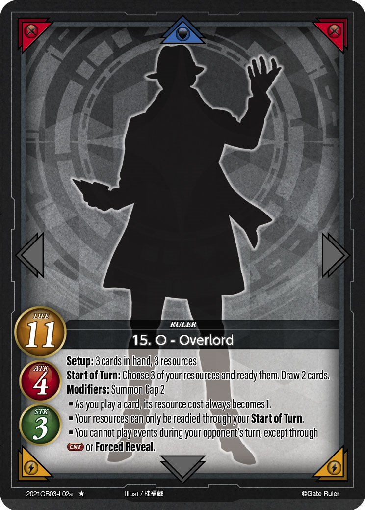 15. O - Overlord (A) - Aces of the Cosmos, Assemble! - Gate Ruler