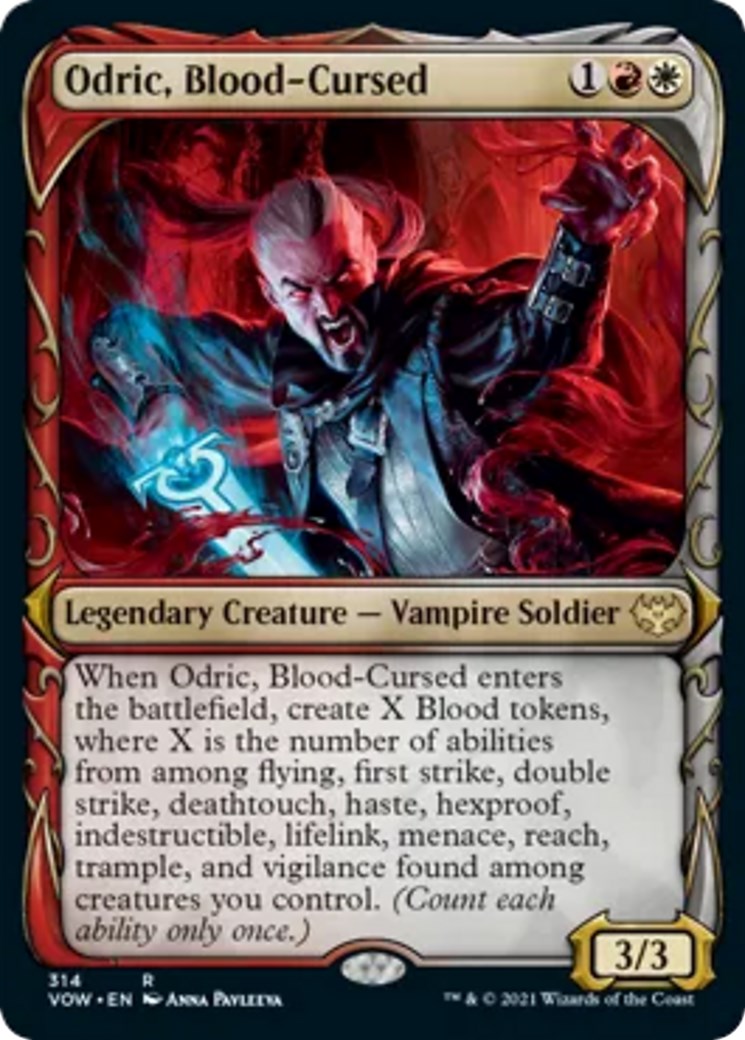 Odric, Blood-Cursed (Showcase) - Innistrad: Crimson Vow - Magic: The ...