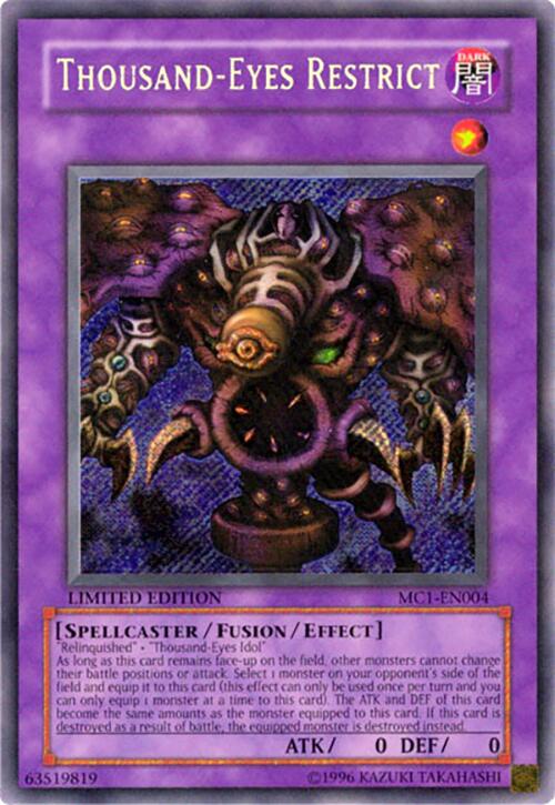 Thousand-Eyes Restrict - Master Collection Volume 1 - YuGiOh