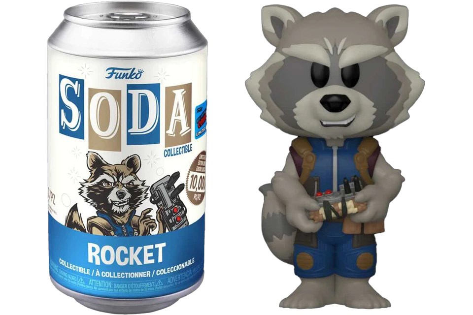 Funko Soda: Rocket (NYCC Exclusive) - Pop! Vinyl - Funko