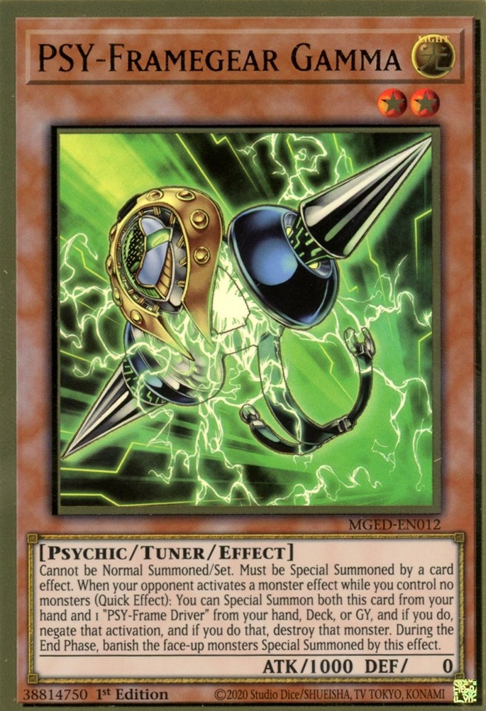 PSY-Framegear Gamma - Maximum Gold: El Dorado - YuGiOh
