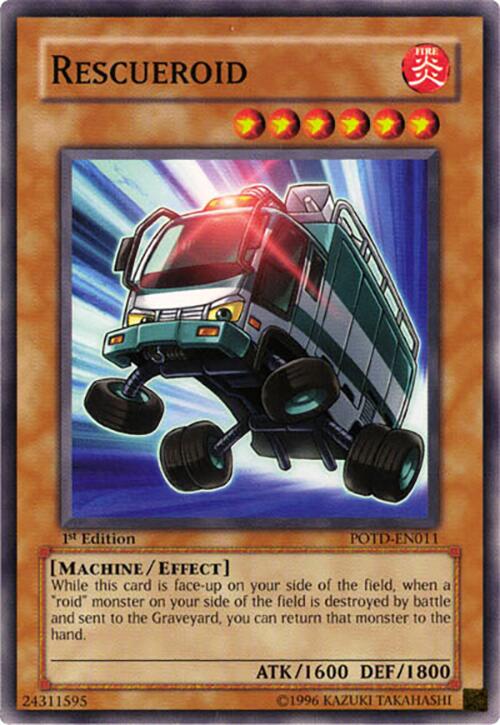 Rescueroid - Power of the Duelist - YuGiOh