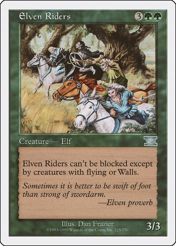 Elven Riders - Classic Sixth Edition - Magic: The Gathering