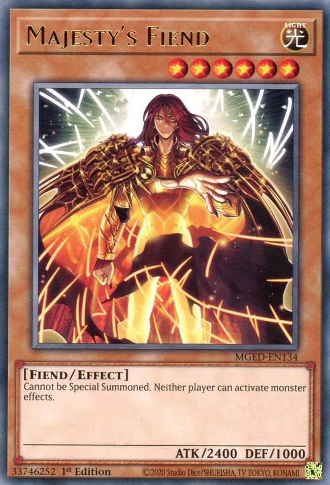Majesty's Fiend - Maximum Gold: El Dorado - YuGiOh