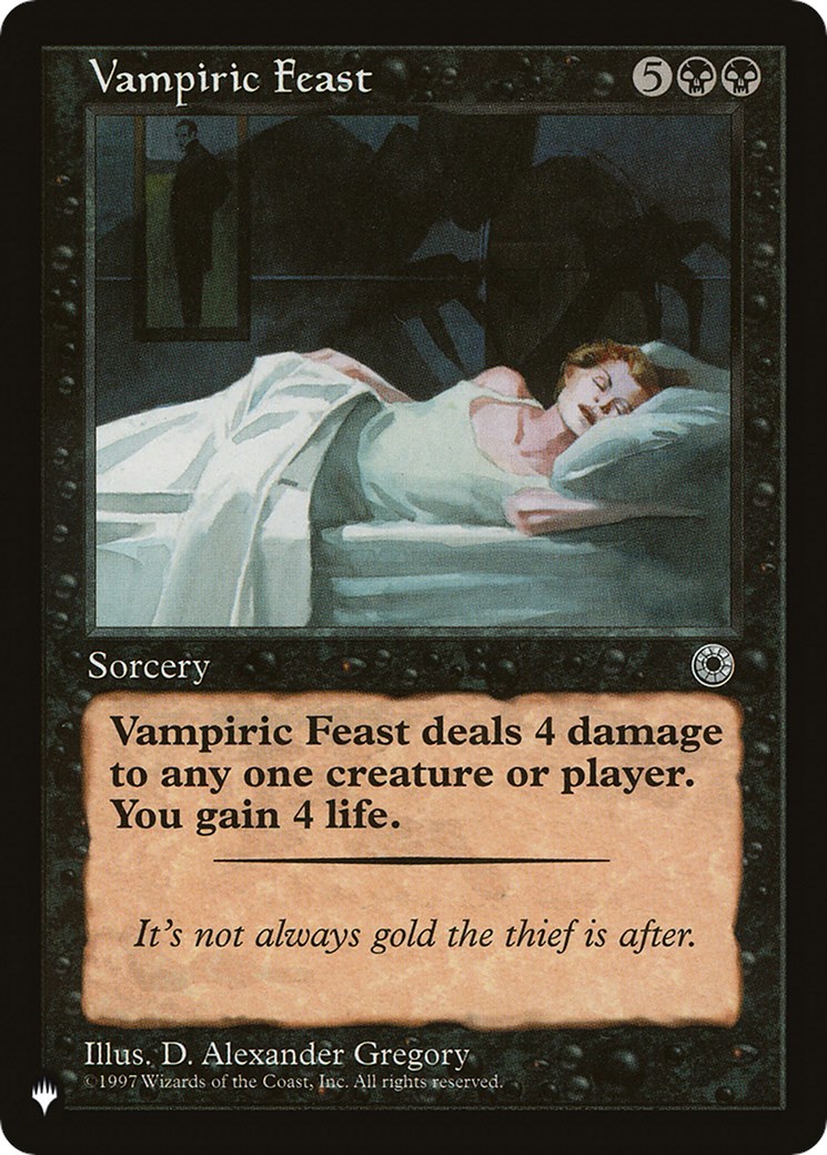 Vampiric Feast - The List Reprints - Magic: The Gathering