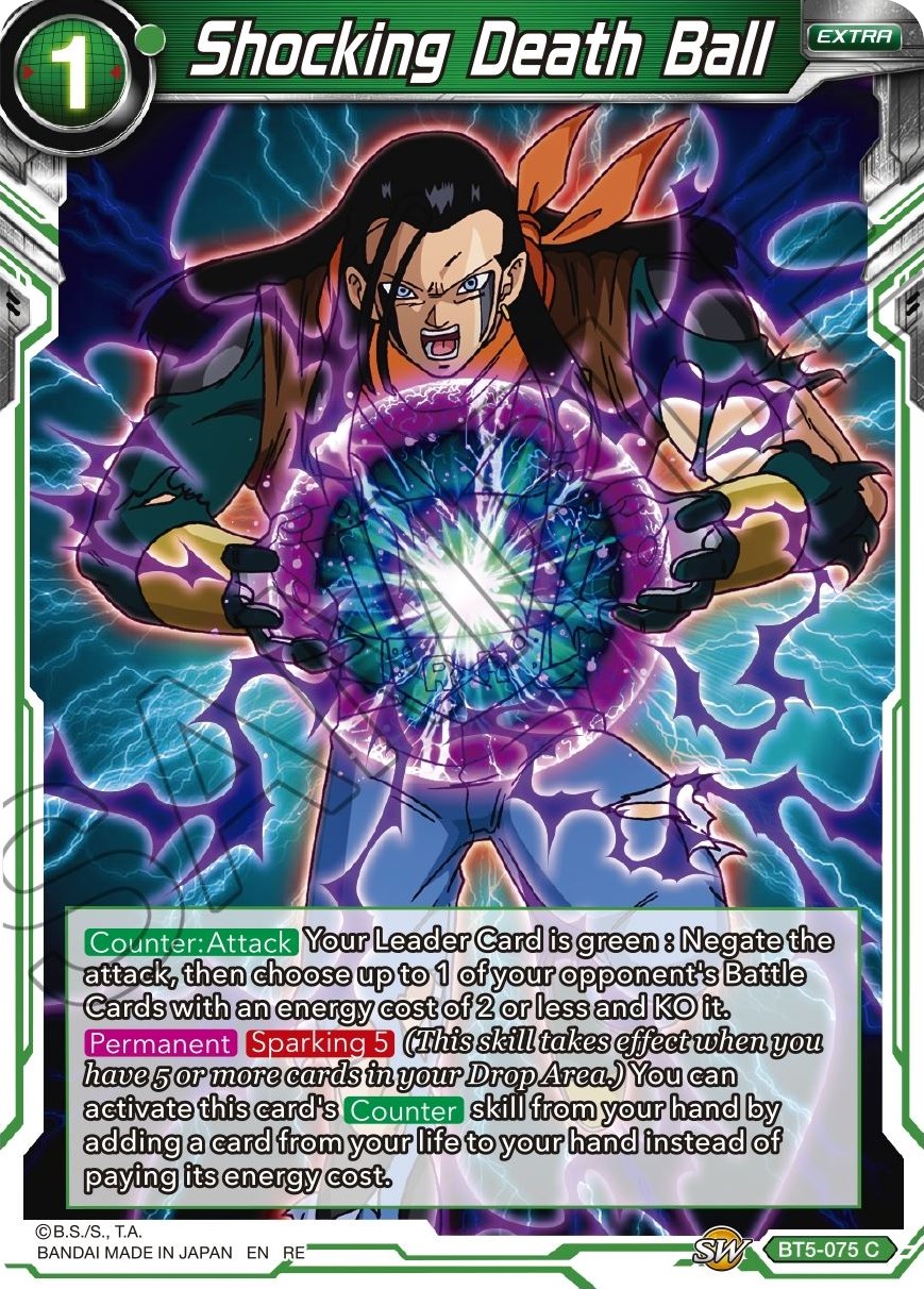 Shocking Death Ball - Mythic Booster - Dragon Ball Super: Masters