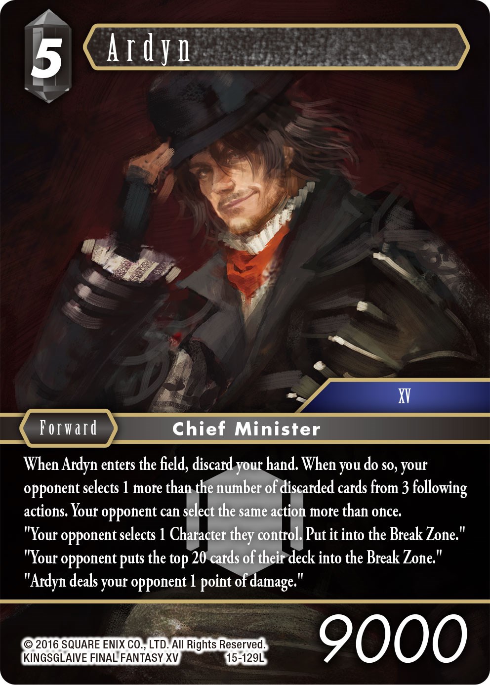 Ardyn - Crystal Dominion - Final Fantasy TCG