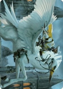 Gryff Rider Art Card - Art Series: Innistrad: Crimson Vow - Magic: The ...