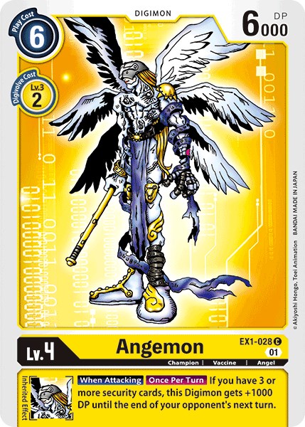Angemon - Classic Collection - Digimon Card Game