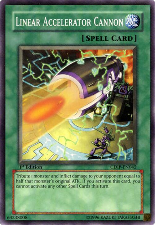 Linear Accelerator Cannon - Cyberdark Impact - YuGiOh