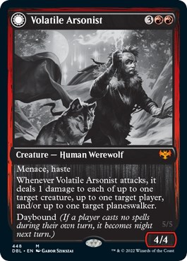 Volatile Arsonist - Innistrad: Double Feature - Magic: The Gathering