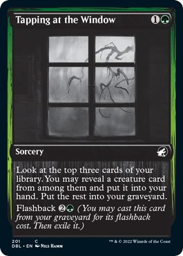 Tapping at the Window - Innistrad: Double Feature - Magic: The Gathering