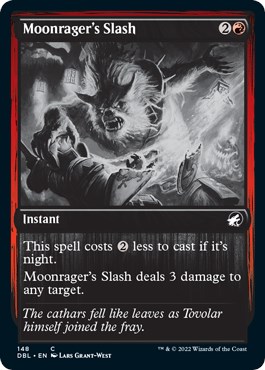 Moonrager's Slash - Innistrad: Double Feature - Magic: The Gathering