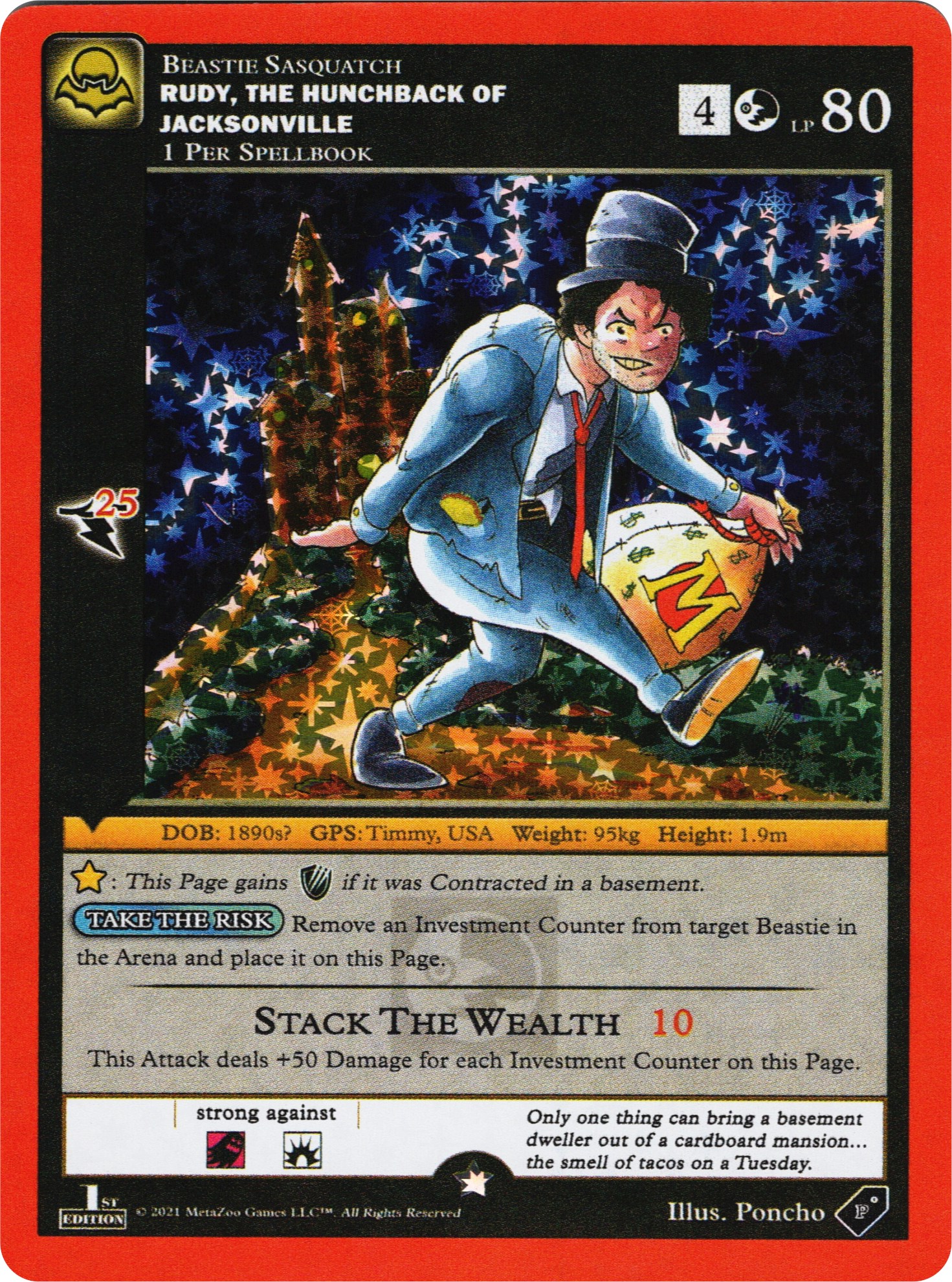 Rudy, the Hunchback of Jacksonville - Miscellaneous Promos - MetaZoo