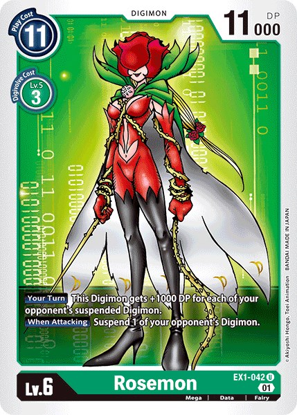 Rosemon - Classic Collection - Digimon Card Game