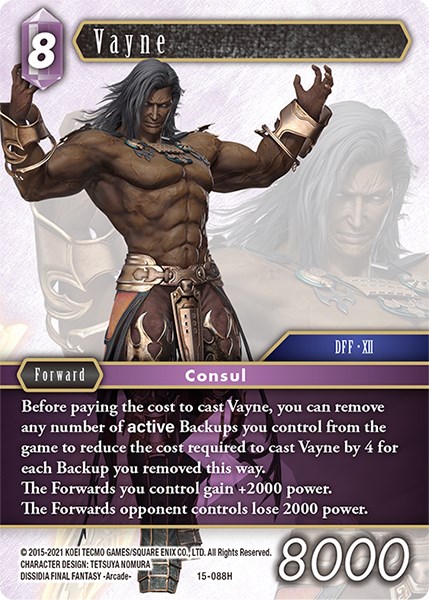 Vayne - Crystal Dominion - Final Fantasy TCG