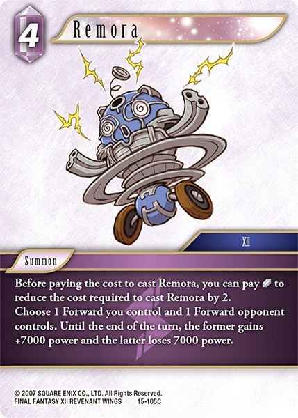 Remora - Crystal Dominion - Final Fantasy TCG