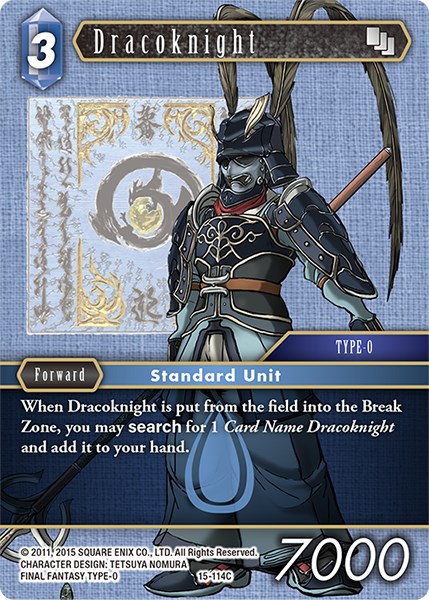 Dracoknight - Crystal Dominion - Final Fantasy TCG
