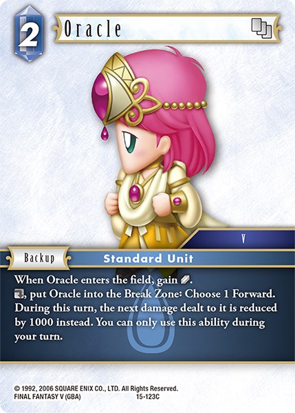 Oracle - Crystal Dominion - Final Fantasy TCG