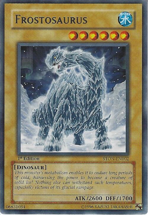 Frostosaurus - Strike of Neos - YuGiOh